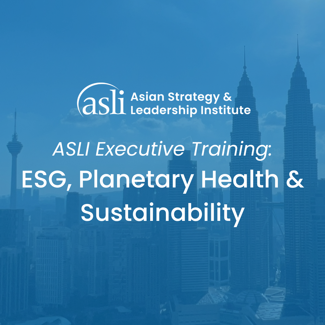Leadership & Training | Asian Strategy & Leadership Institute (ASLI)